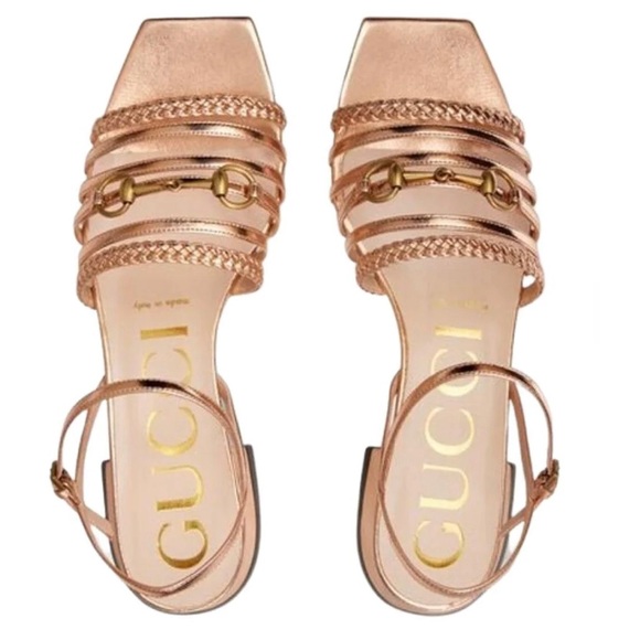 Gucci | Shoes | Gucci Ketty Goldrose Sandals | Poshmark